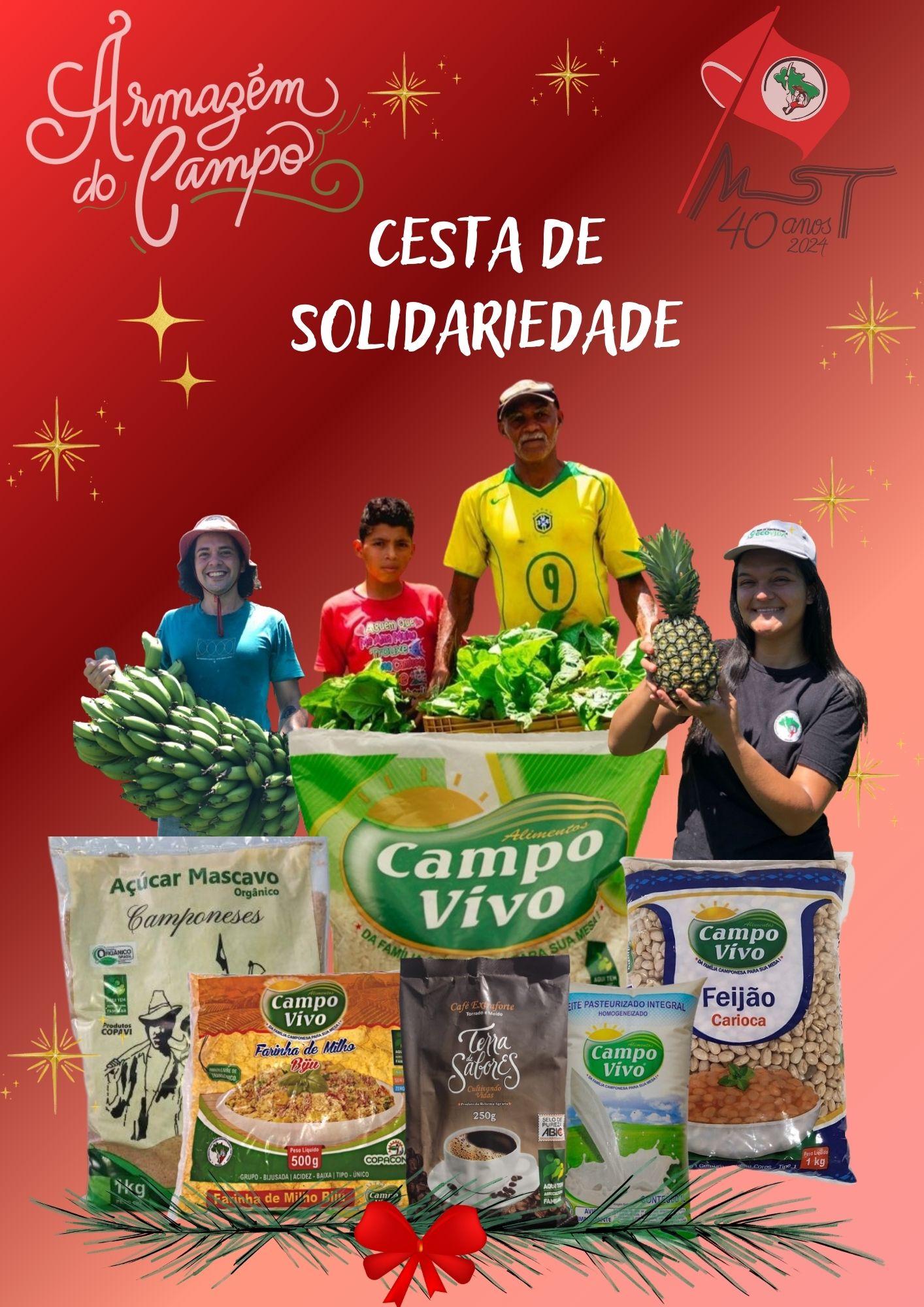 CESTA DE SOLIDARIEDADE – JORNADA NACIONAL DE SOLIDARIEDADE CONTRA POBREZA E A FOME – Armazém do ...